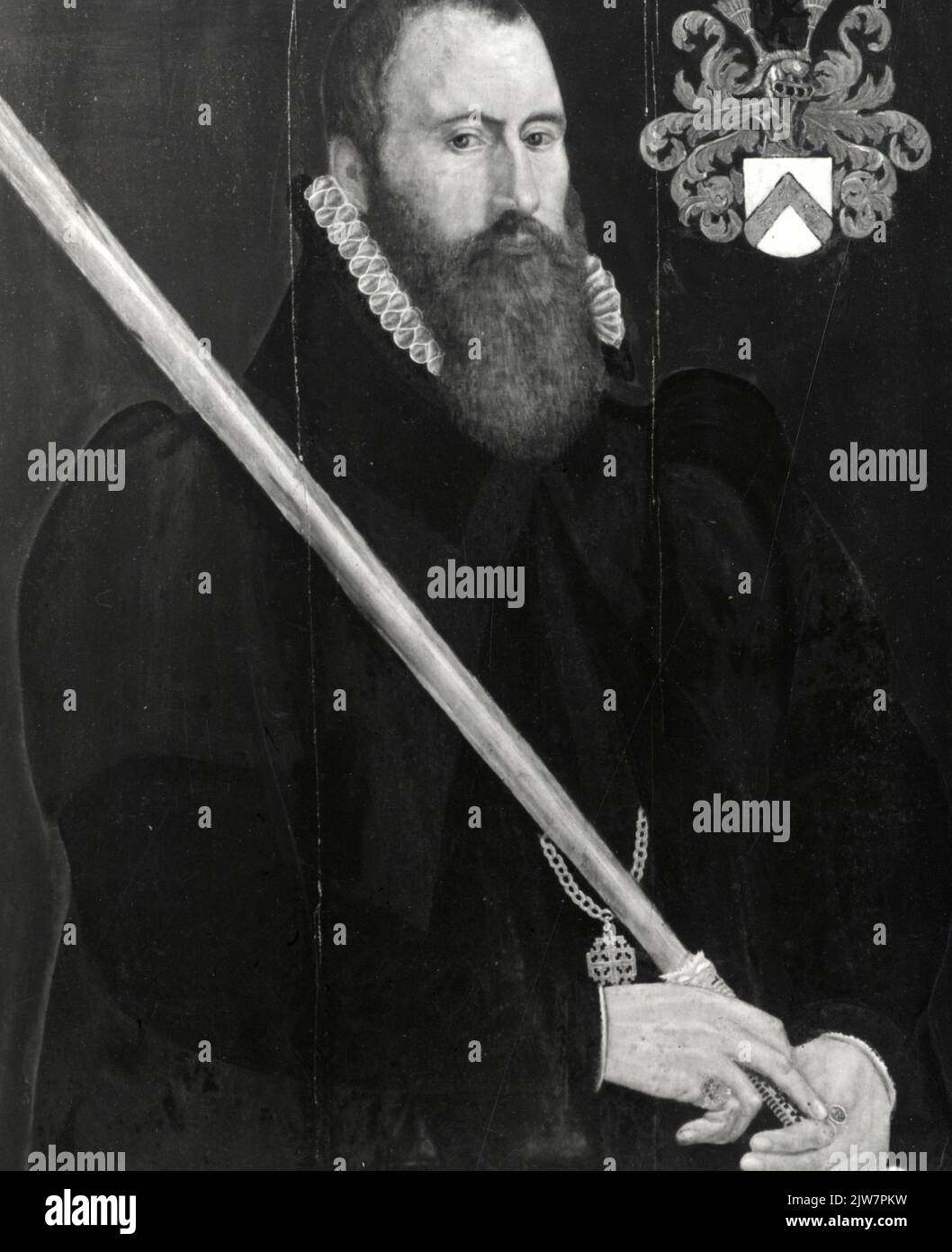 Portrait of Catharina Hendrik van Leeuwen, canon of St. Pieter in 1560 ...