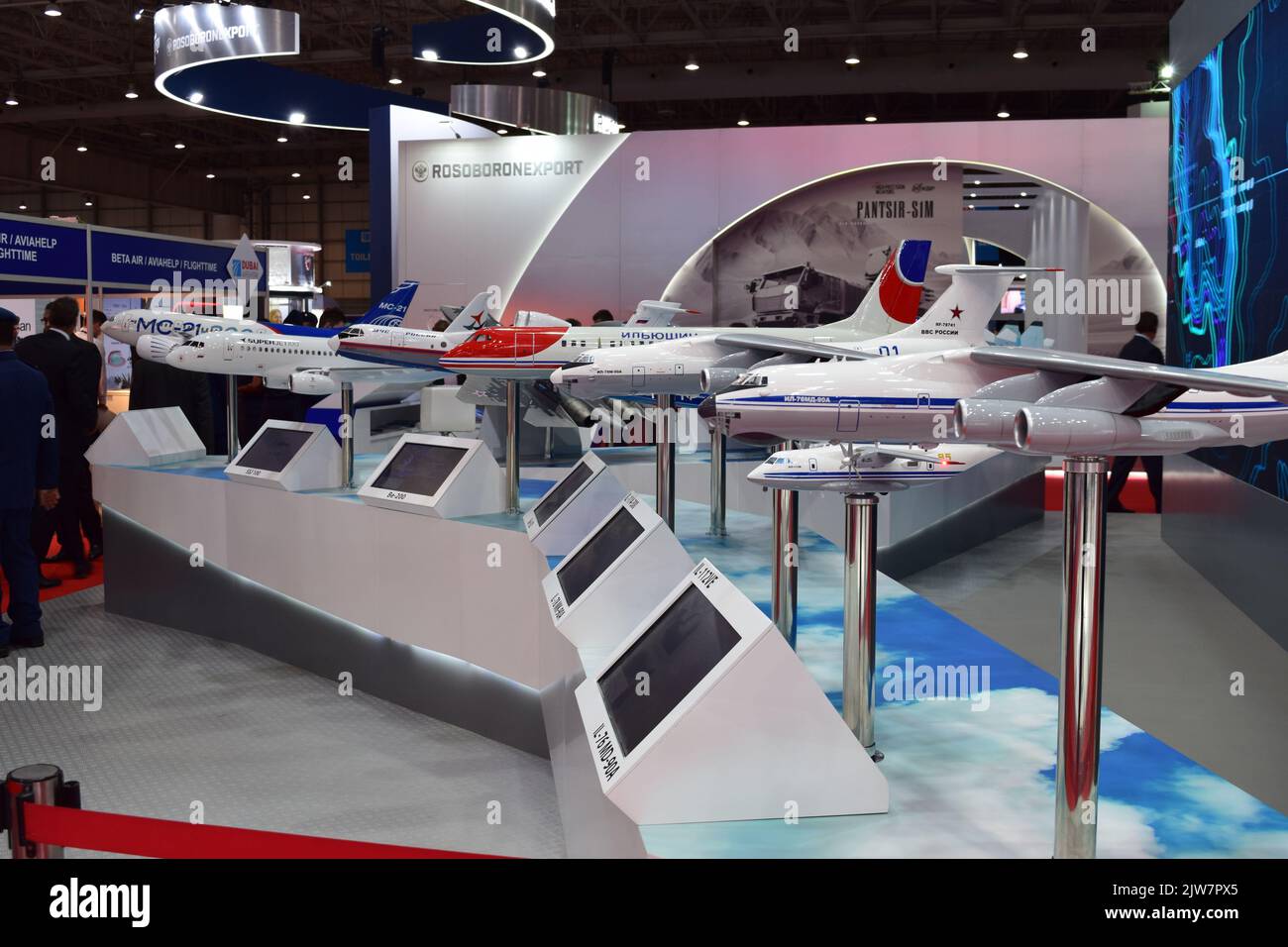 Russian aircraft models Stock Photo - Alamy