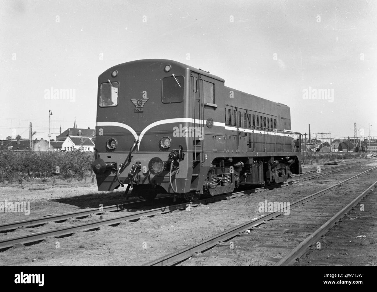 Image of the Diesel-Electric Locomotive No. 2208 (series 2200/2300) in Utrecht Stock Photo - Alamy