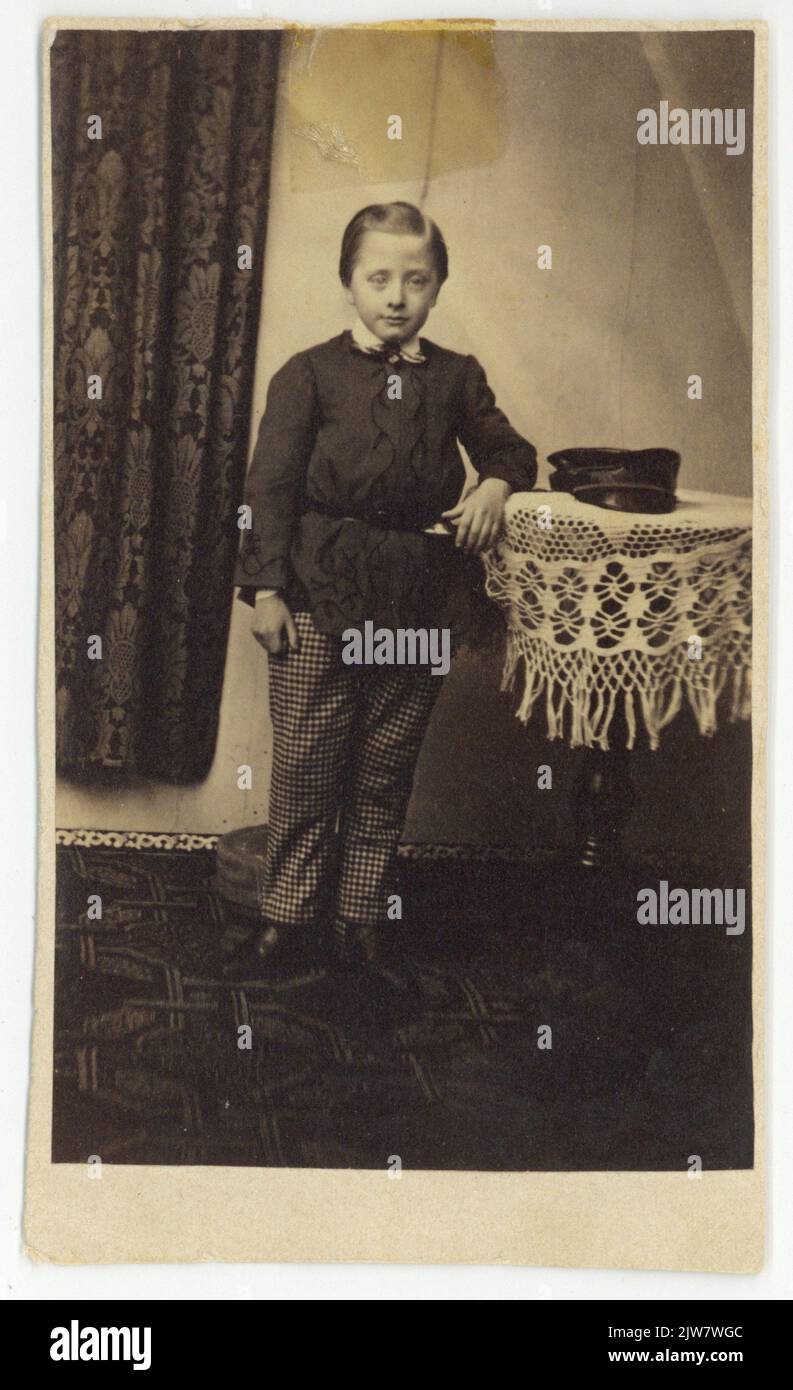 Portrait of Mathile Jacques Chevallier Jr. (1853-1909), son of Mathile ...