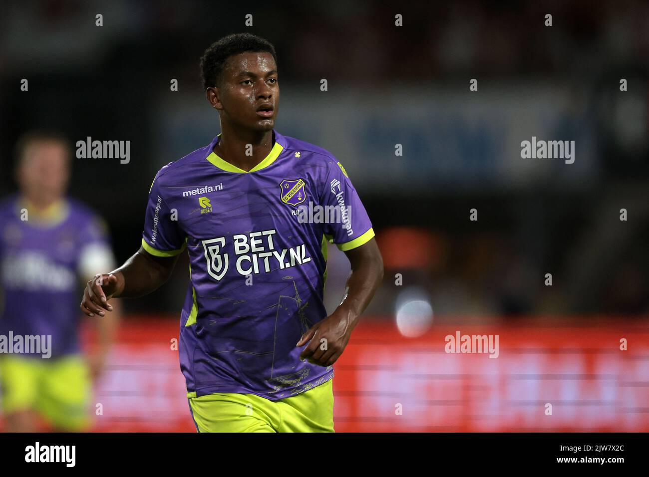 ROTTERDAM - Brian Plat of FC Volendam during the Dutch Eredivisie match ...
