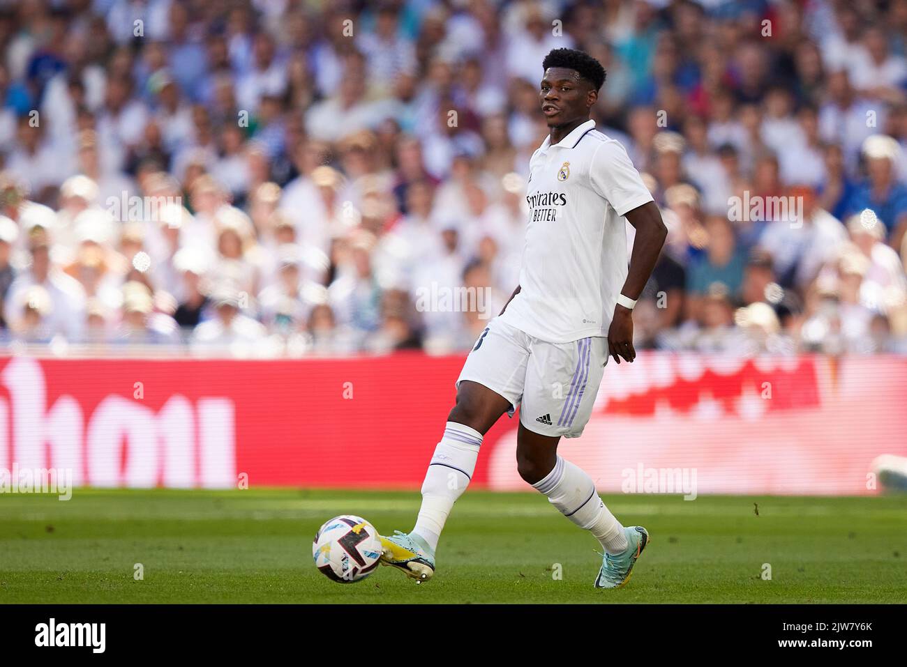 Aurelien Tchouameni of Real Madrid during the La Liga match between ...