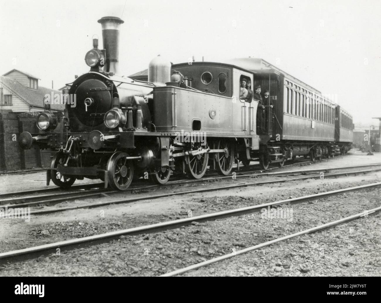 Image of the steam locomotive No. 45 of the N.C.S. (series 41-50, later ...