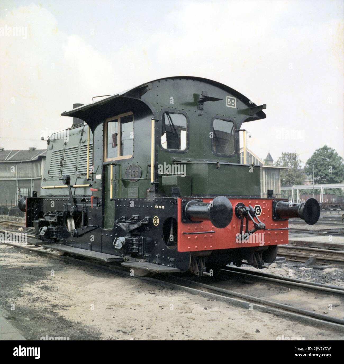 Image of the Locomotor No. 363 (series 200/300) of the N.S. At the main ...