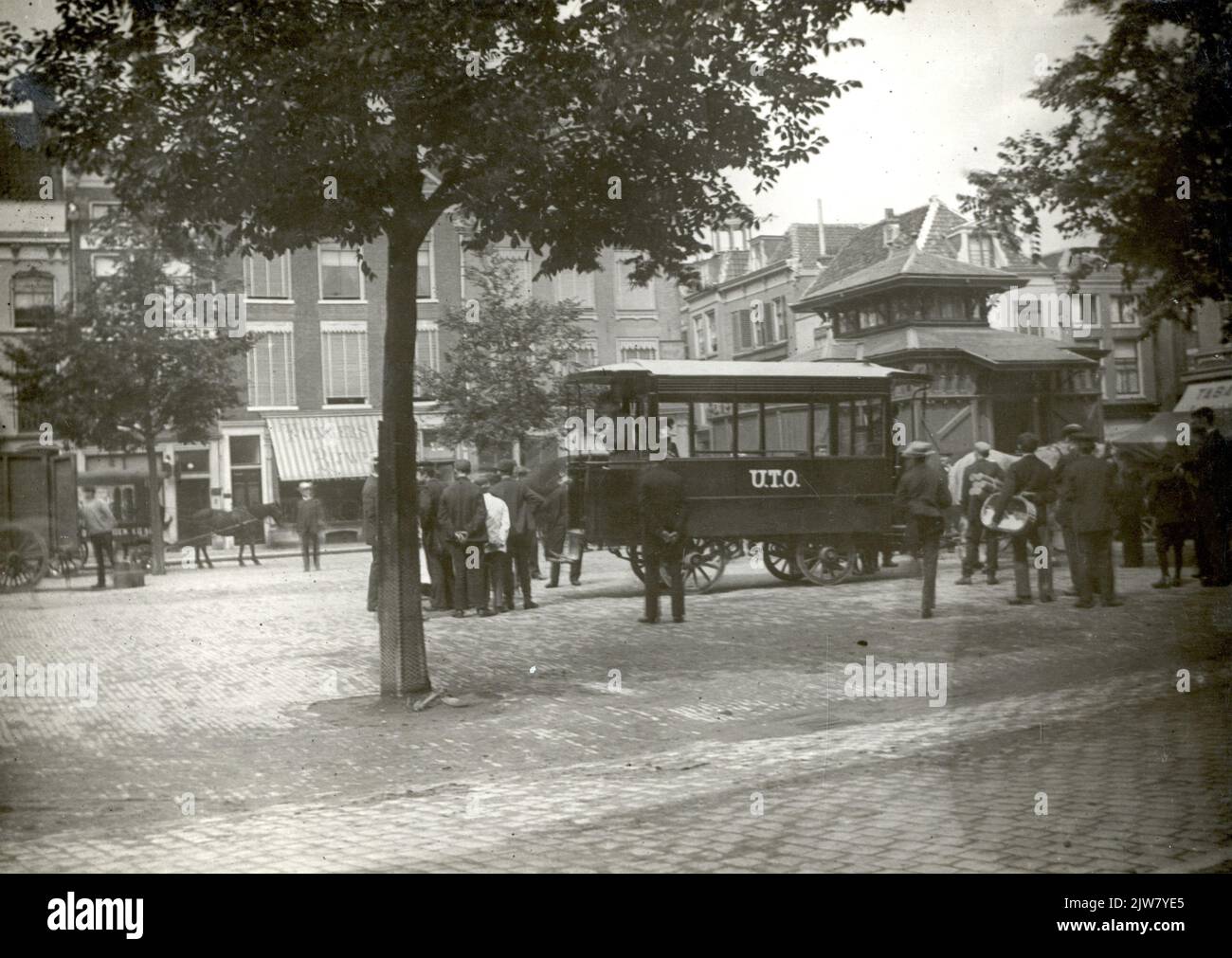 View of the Neude in Utrecht while using the Omnibus of the Utrecht ...