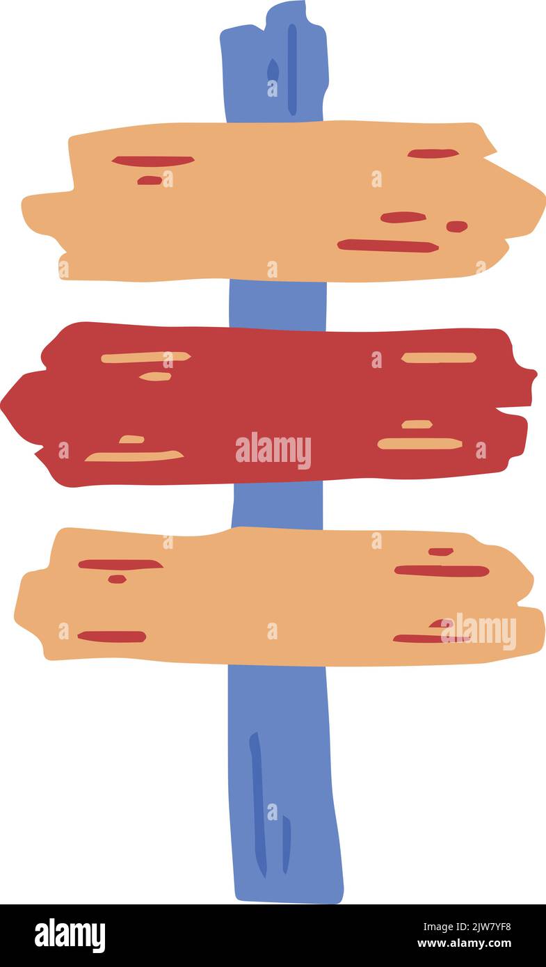 Hand Drawn road sign illustration isolated on background Stock Vector ...