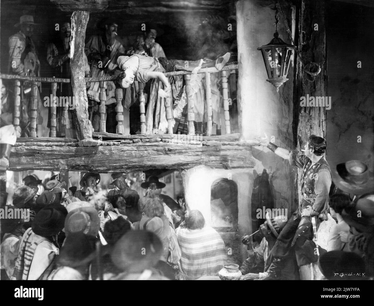 LUPE VELEZ and DOUGLAS FAIRBANKS in THE GAUCHO 1927 director F. RICHARD ...