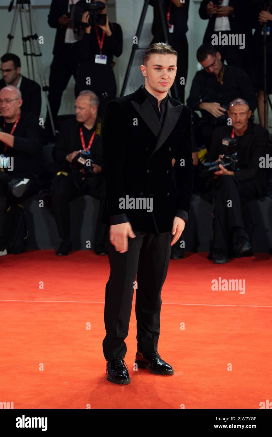 Artem Tkachuk attends the "Master Gardner" red carpet at the 79th ...