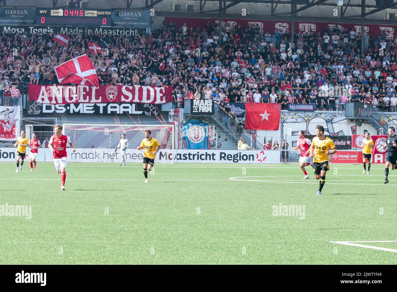 MAASTRICHT, NETHERLANDS - SEPTEMBER 4: MVV - Roda JC during the Dutch ...