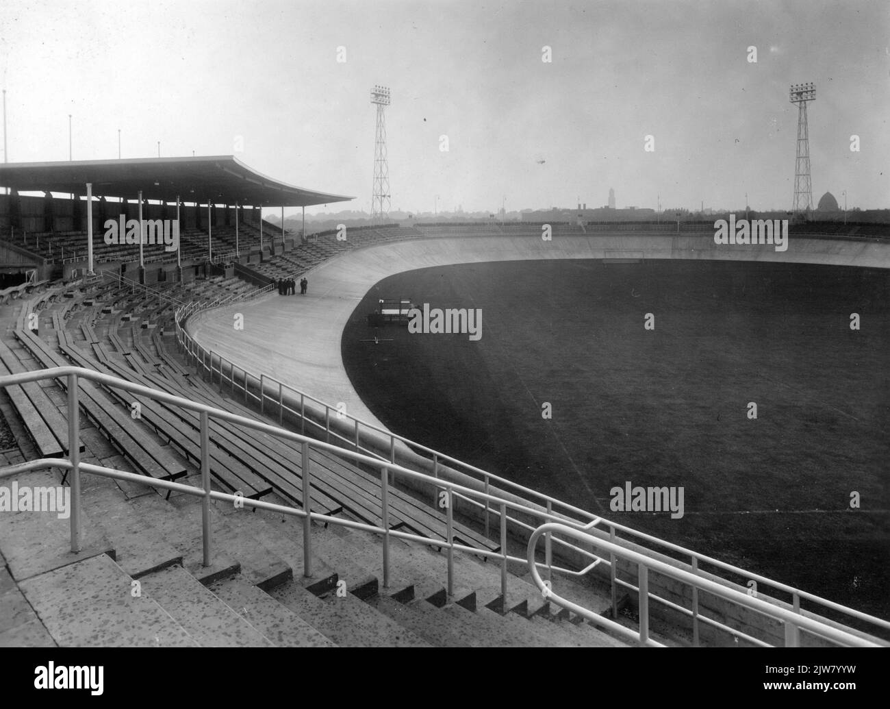 View in the new Galgenwaard stadium in Utrecht Stock Photo - Alamy