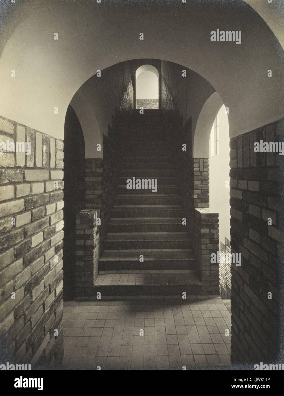 Interior of the 3rd Administration Building of the Dutch Railways (HGB ...