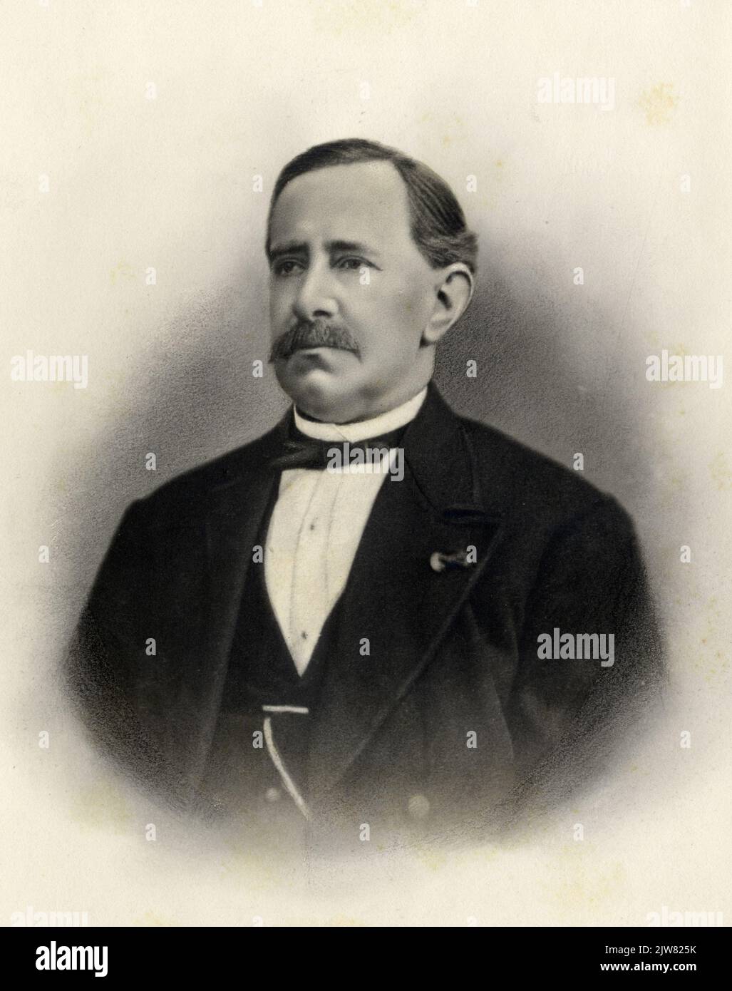 Portrait of J.J. de Geer van Oudegein, born 1820, writer about Utrecht ...