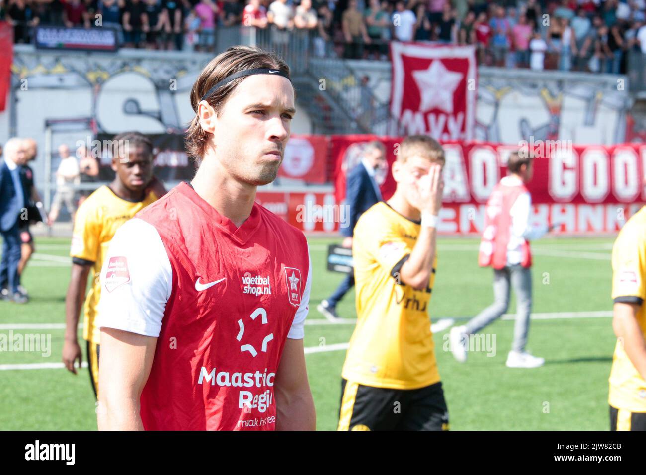 MAASTRICHT, NETHERLANDS - SEPTEMBER 4: Orhan Džepar of MVV Maastricht ...