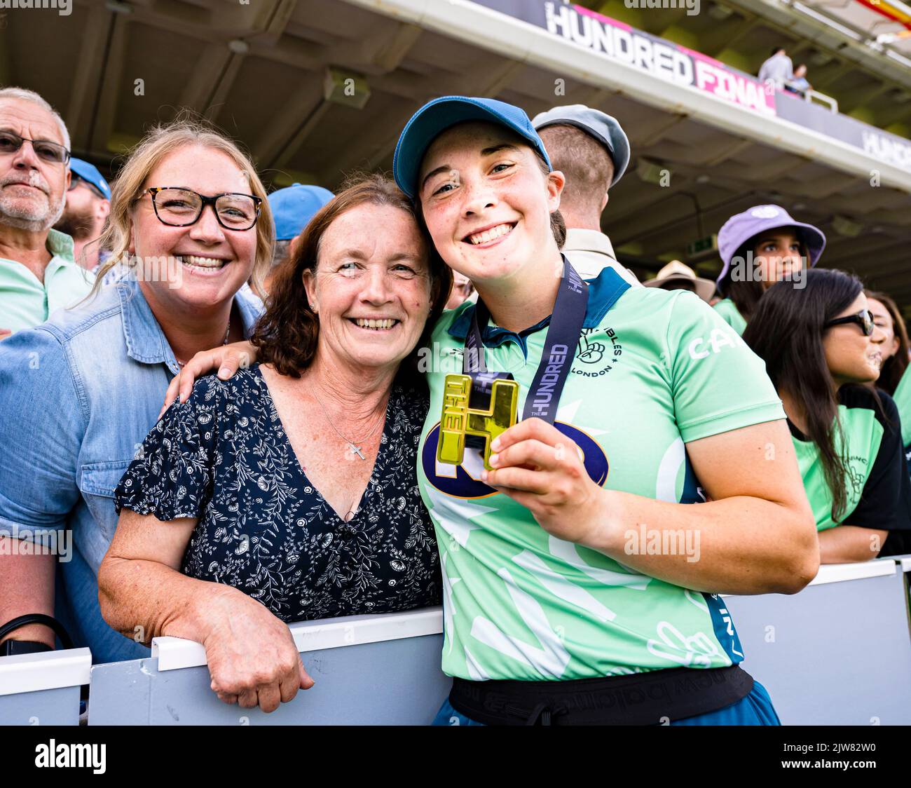 LONDON, UNITED KINGDOM. 03rd September, 2022. Alice Capsy of Oval ...
