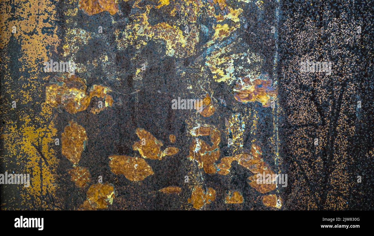 Dark rusty metal background texture Stock Photo - Alamy