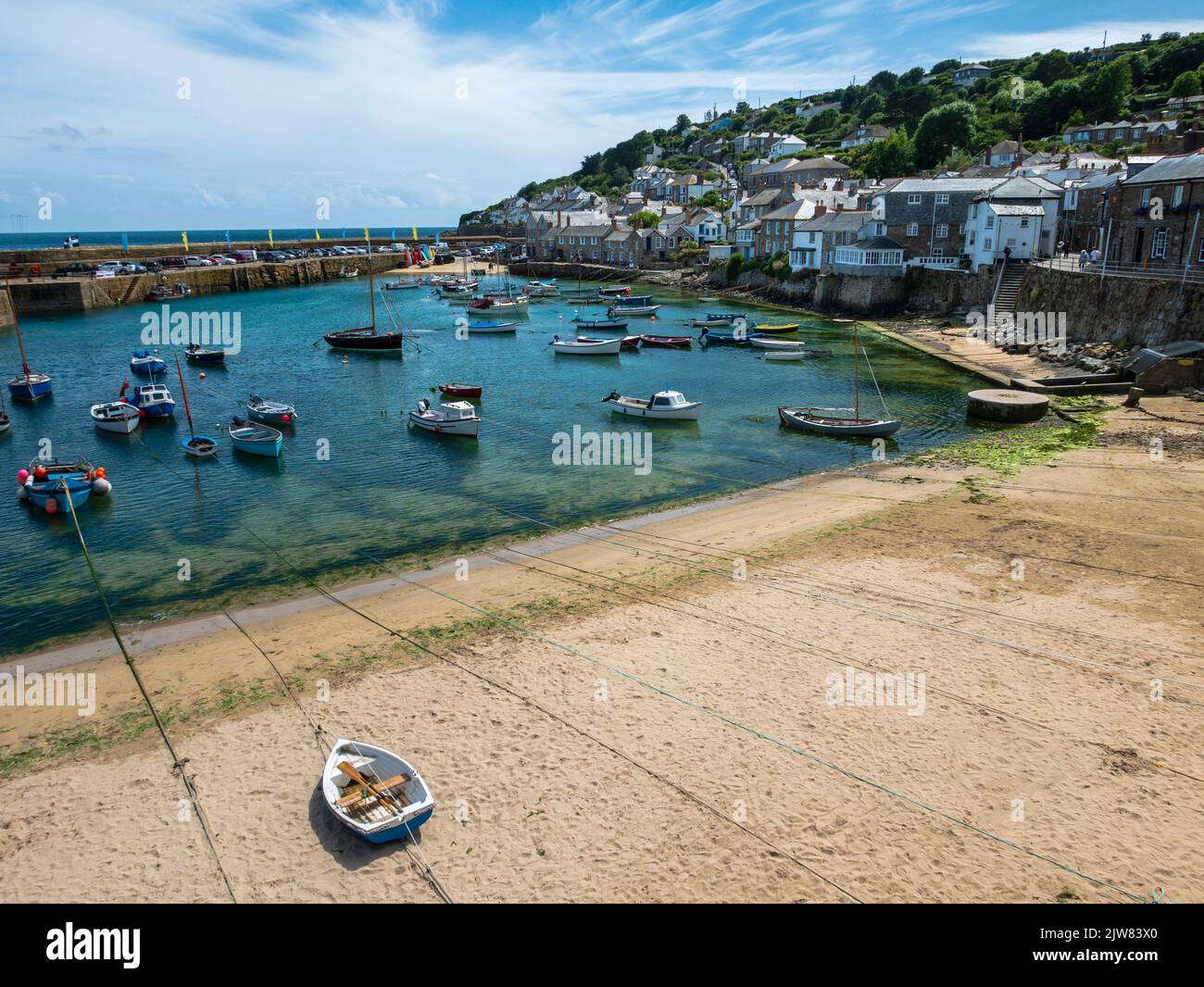 Mousehole, Cornwall, England, UK Stock Photo - Alamy