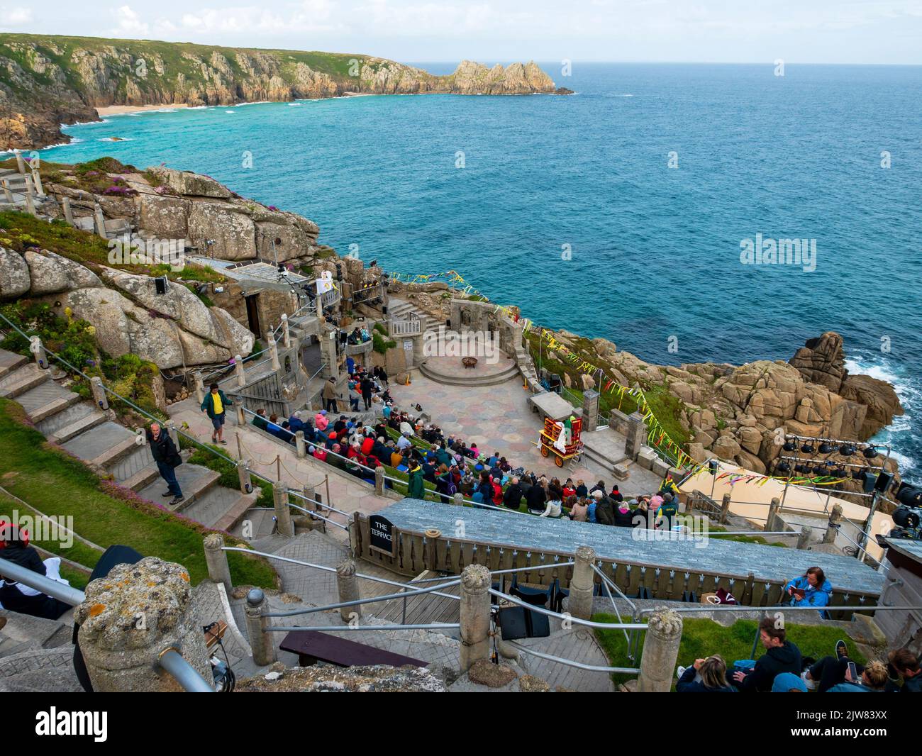 Minack Theatre, Portcurno, Cornwall, England, UK Stock Photo - Alamy