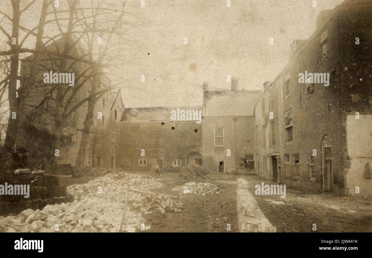 View of the castle in IJsselstein.n.b. The castle was demolished in ...