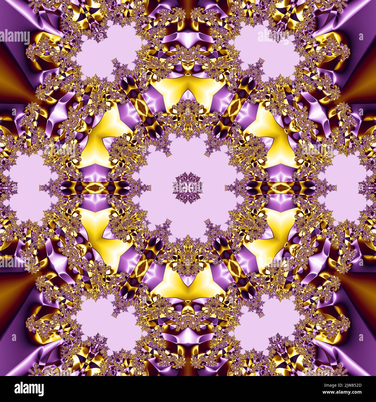 Abstract Computer generated Fractal design. A fractal is a never-ending ...