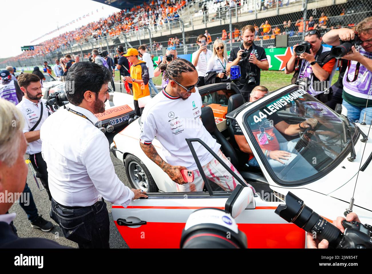 Zandvoort, Pays Bas. 04th Sep, 2022. BEN SULAYEM Mohammed (uae), President of the FIA, with ...