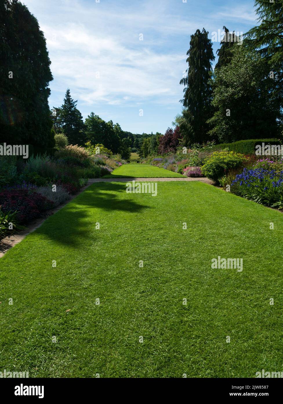 The gardens, Newby Hall & Gardens, Ripon, North Yorkshire, England, UK ...