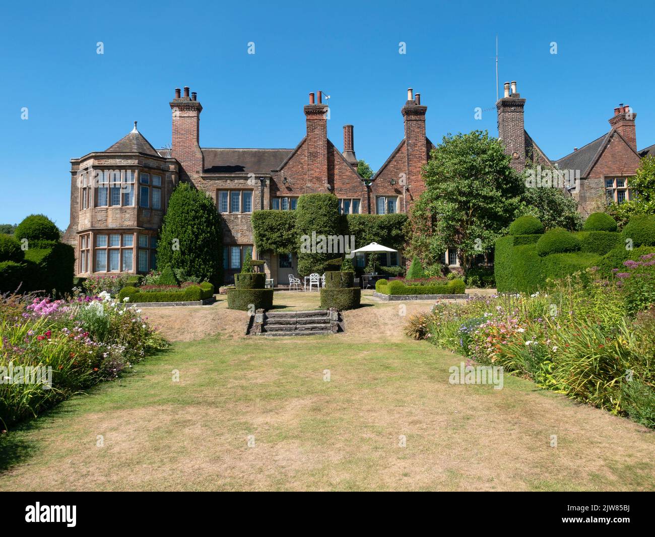 The Gardens Felley Priory Nottingham Nottinghamshire England Uk