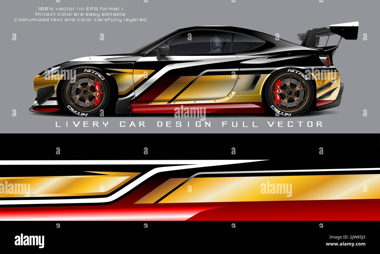 car livery graphic vector. abstract grunge background design for ...