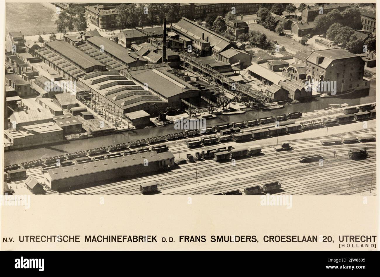 N.V. Utrechtsche Machinefabriek O.D. Frans Smulders, Croeselaan 20 ...
