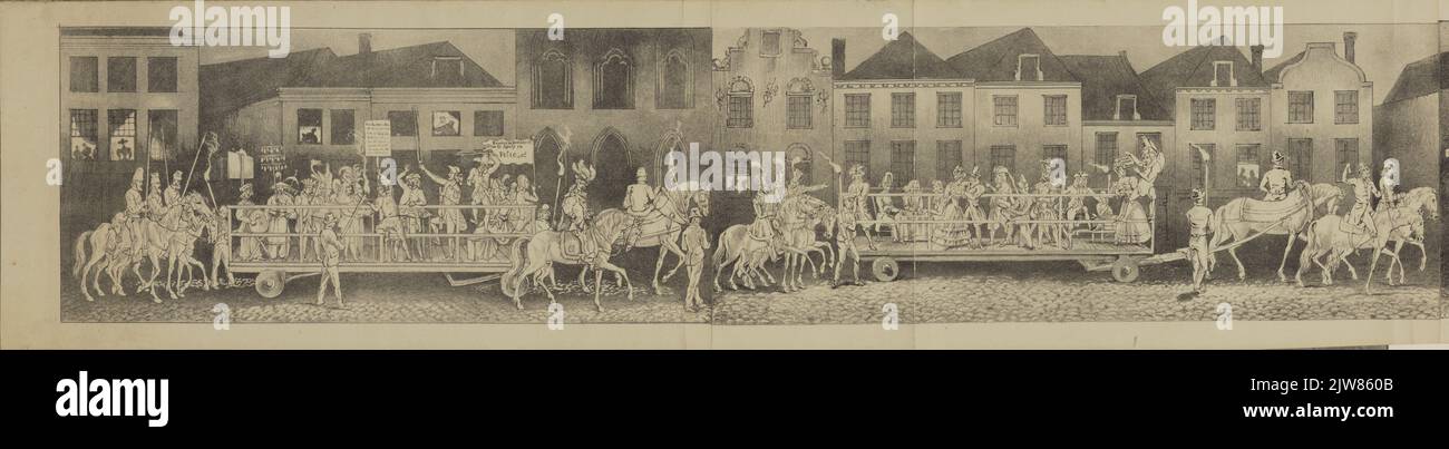 Image of the front part of the masquerade of the students of the ...