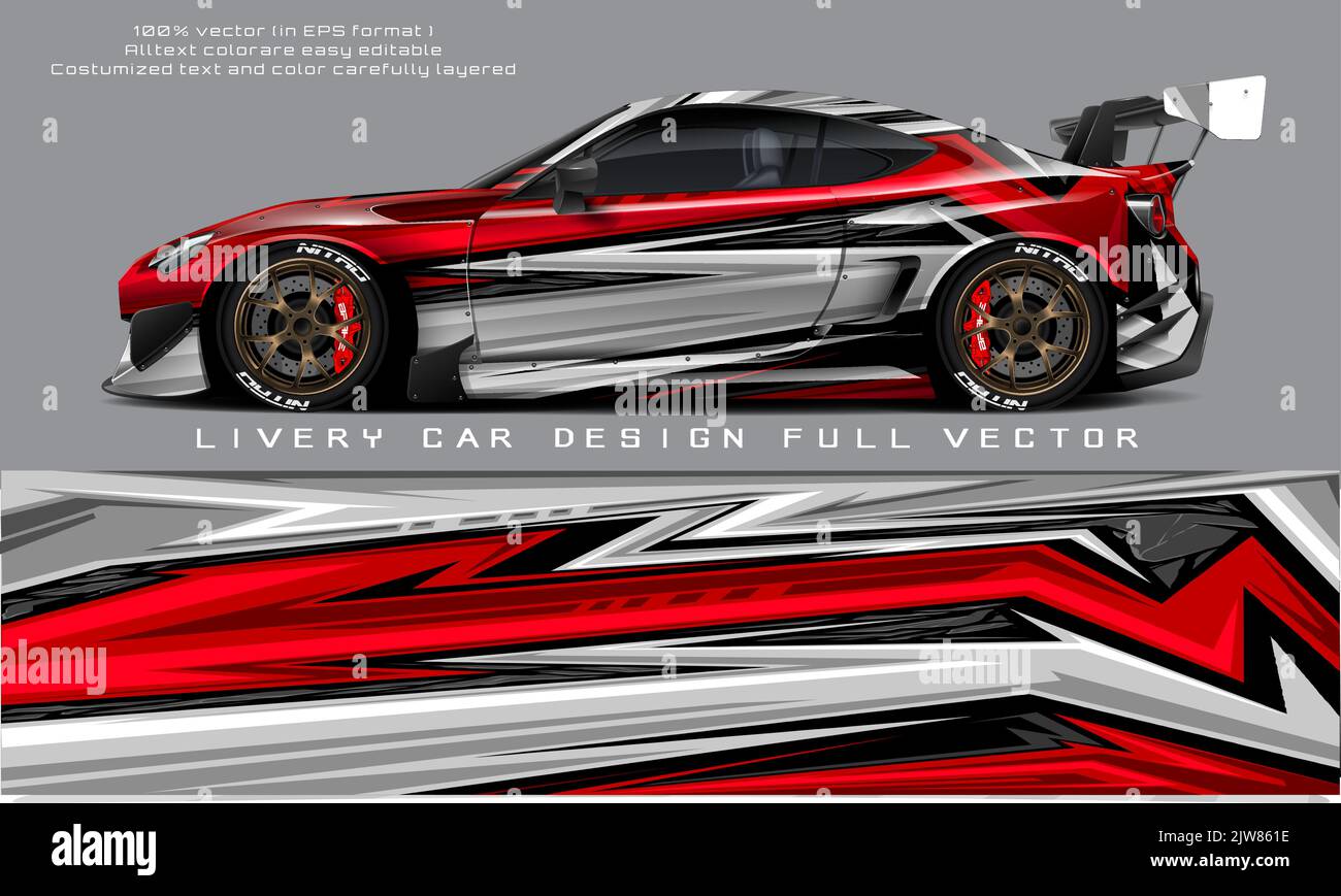 car livery graphic vector. abstract grunge background design for ...