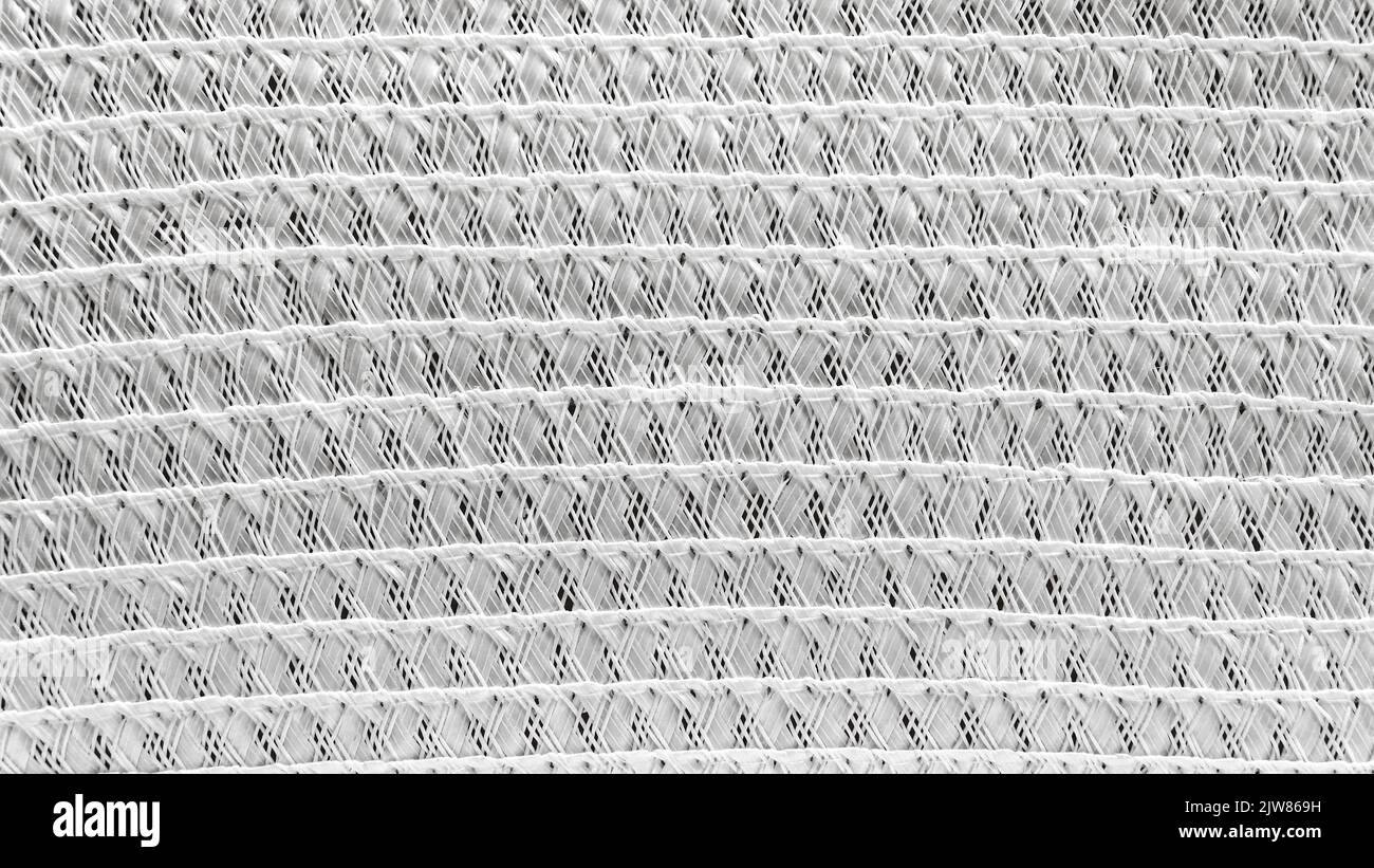 White Straw weaving texture closeup Handcraft woven Reed mats ...