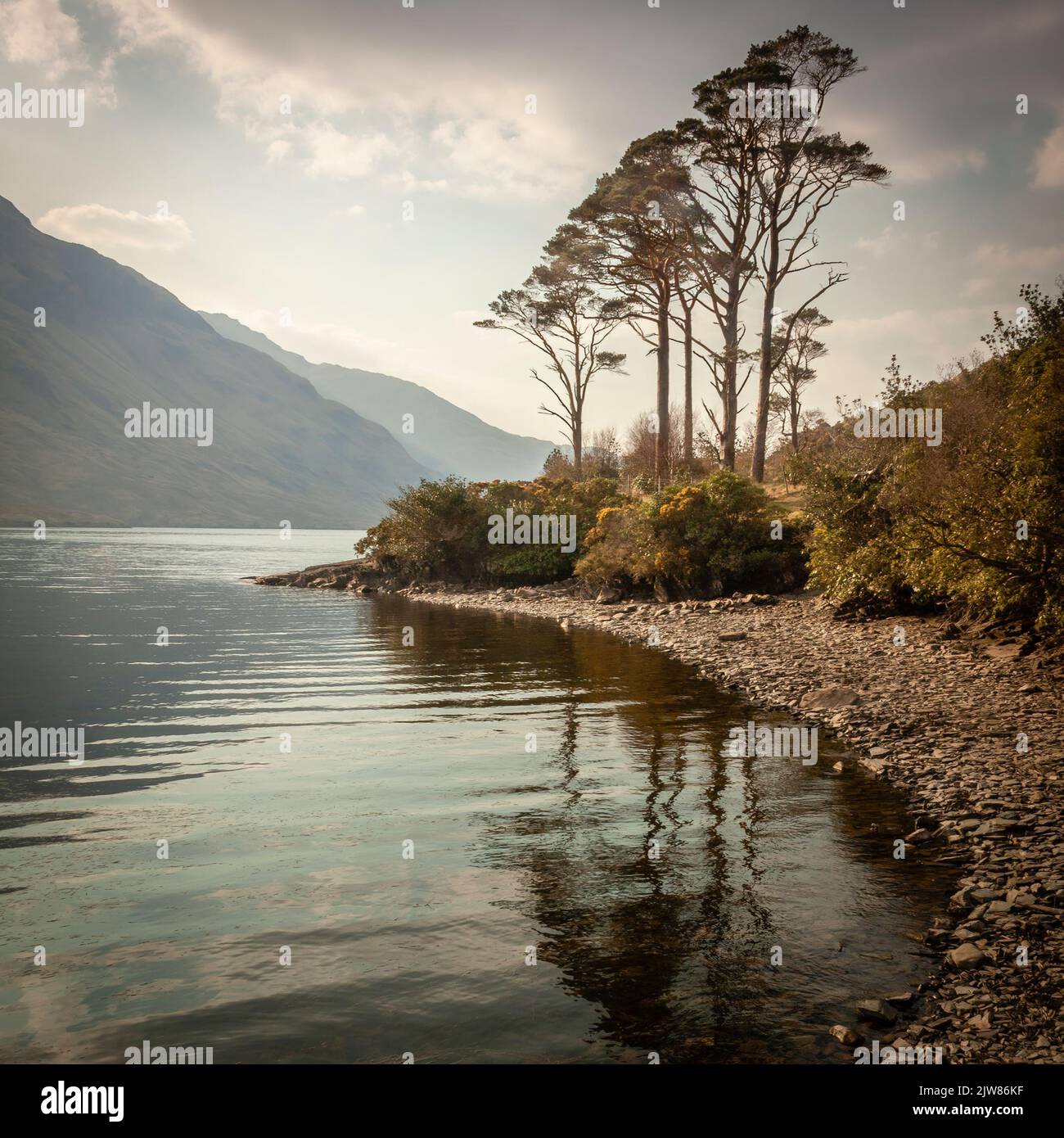 Doo Lough is a freshwater lake in the west of Ireland. It is located in ...