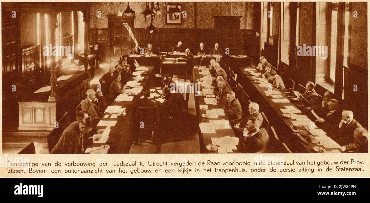 Interior of the house behind St.-Pieter 200 (part of Paushuize, Kromme ...