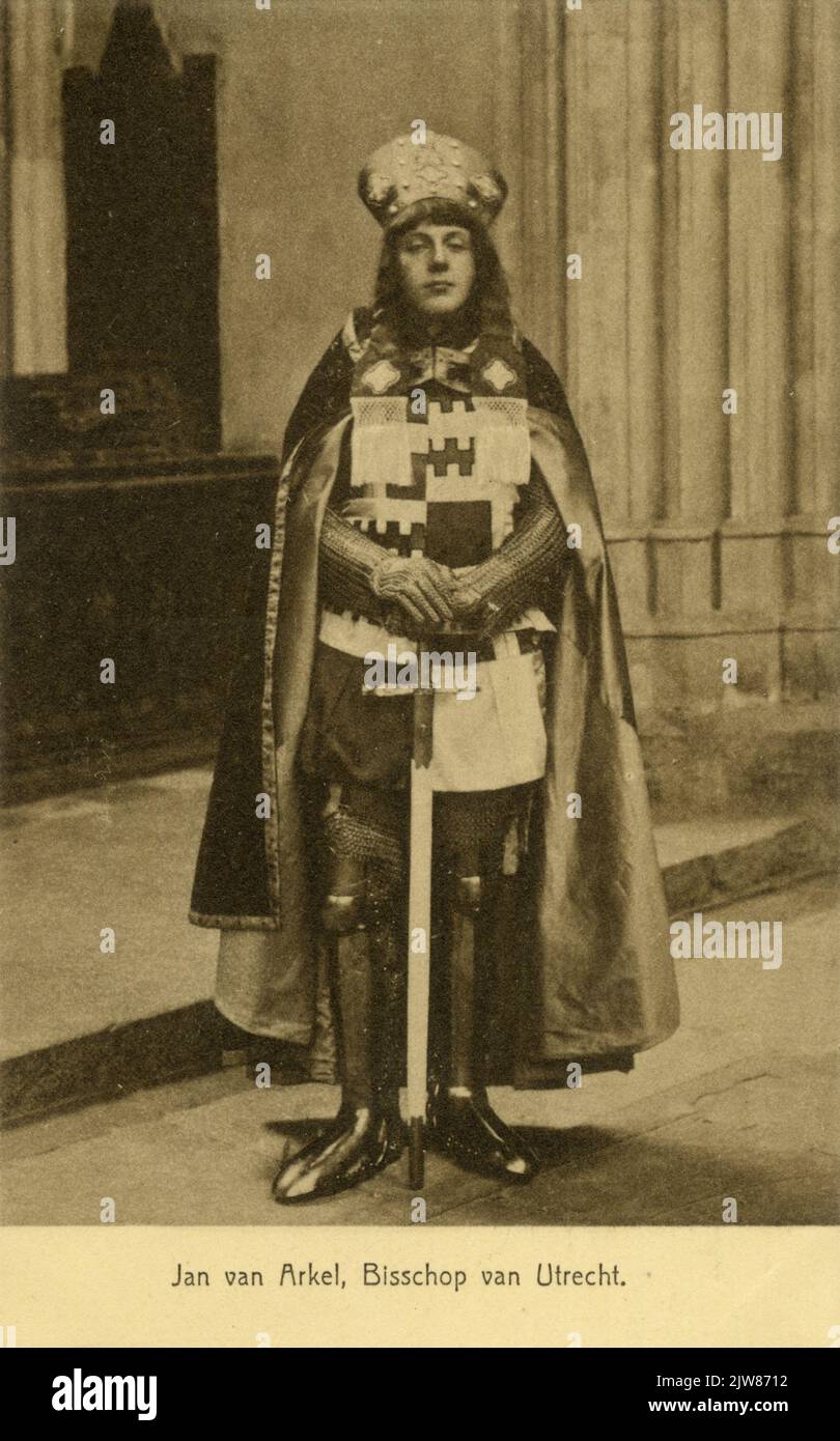 Jan van Arkel, bishop of Utrecht Stock Photo - Alamy