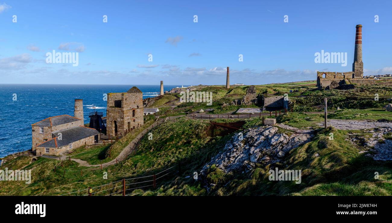 The rugged coastline of Boscaswell St Just Penwith Pendeen. Exploring ...
