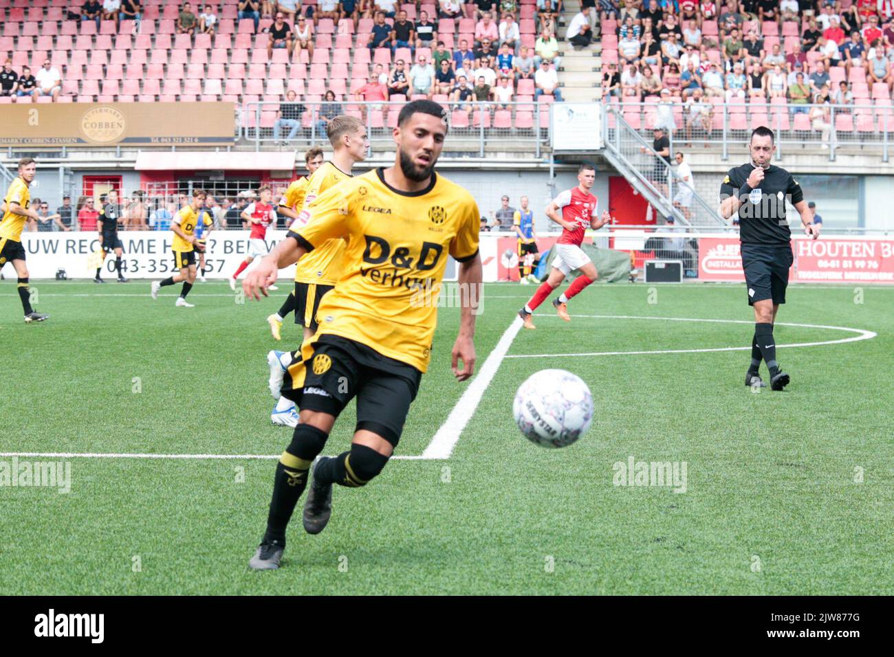 MAASTRICHT, NETHERLANDS - SEPTEMBER 4: Mohamed Mallahi Of Roda JC ...