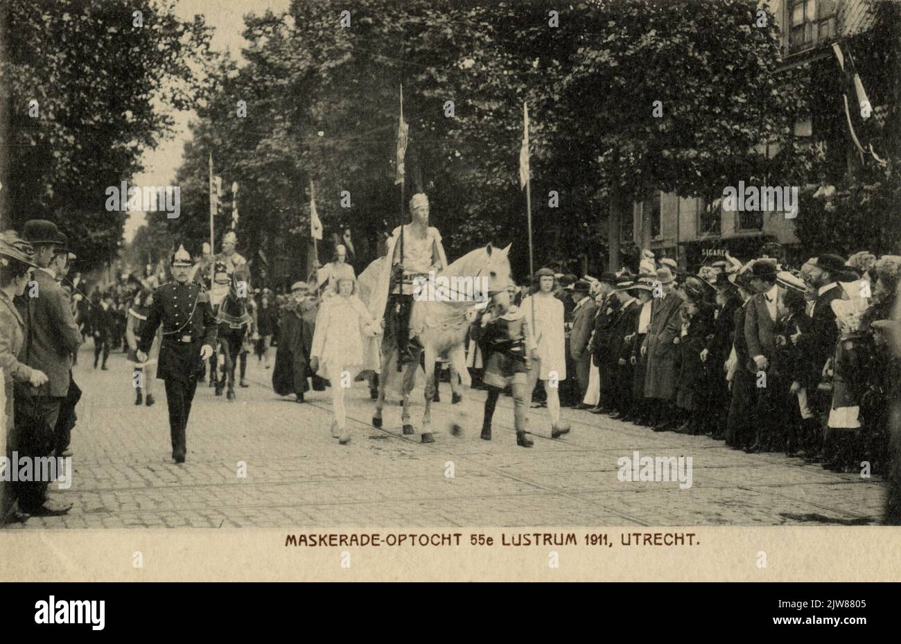 Maskerade parade 55th anniversary 1911, Utrecht Stock Photo - Alamy