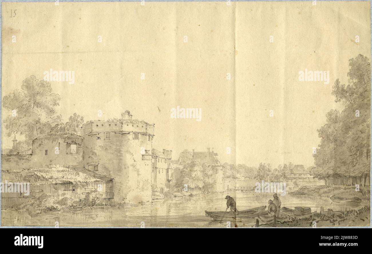 Tower the fox and plum tower Stock Photo - Alamy