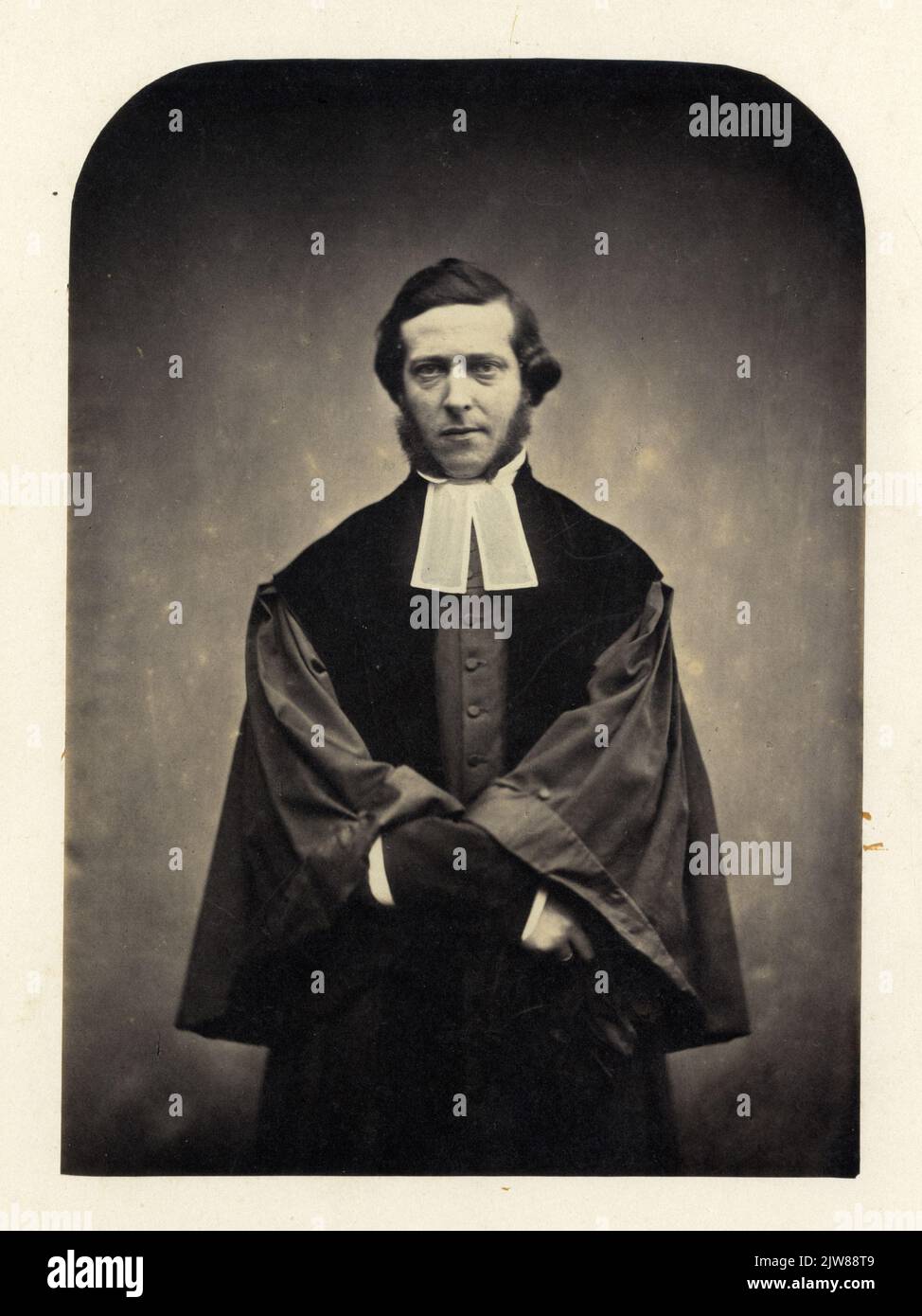 Portrait of M. Cohen Stuart, born 1824, Remonstrants pastor in Utrecht ...