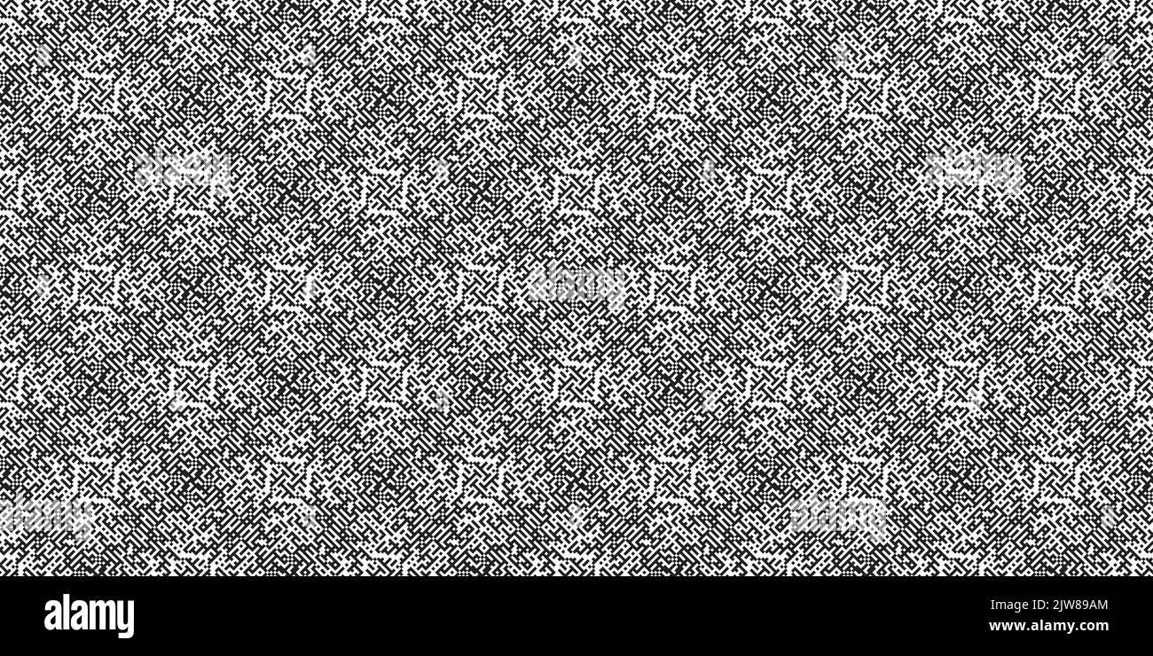 Monochrome dark geometric Pixel Art style grid background Modern black ...