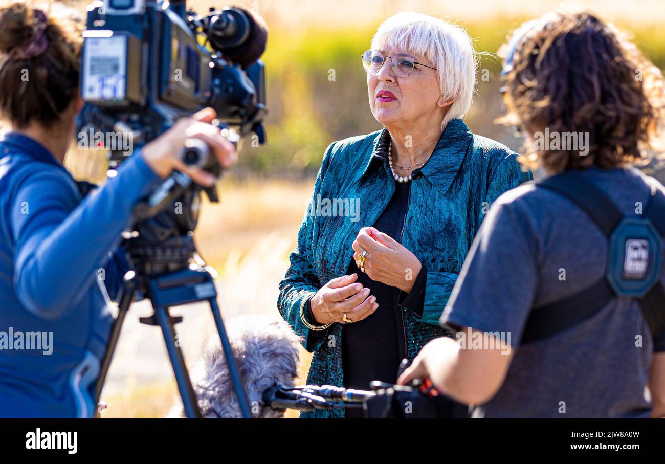 Lohheide, Germany. 04th Sep, 2022. Claudia Roth (Bündnis 90/Die Grünen ...