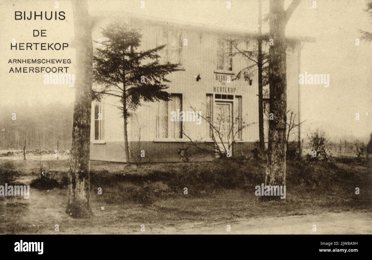View of the facade of the Bijhuis at the Uitvolte de Hertekop ...