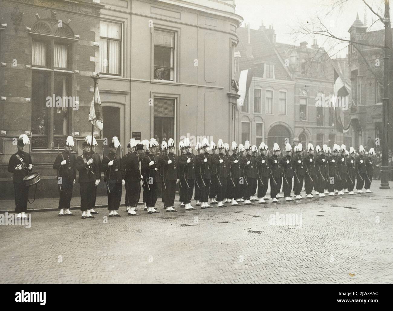 Image of members of the student resilience on Domplein in Utrecht, who ...