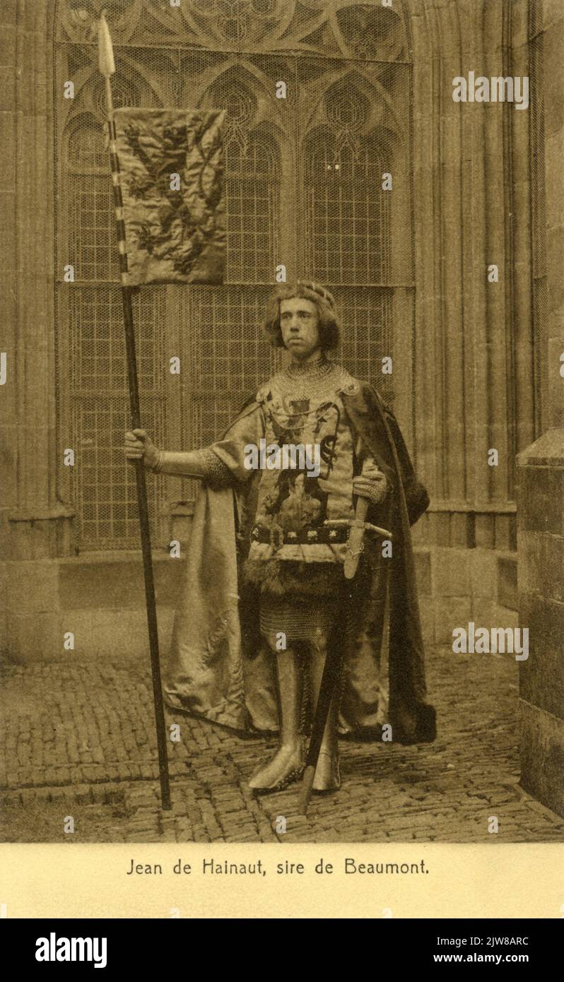 Jean de Hainaut, Sire de Beaumont Stock Photo - Alamy
