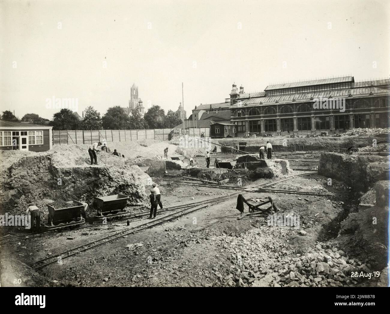 Image of the demolition of the remains of the Vredenburg Castle on ...