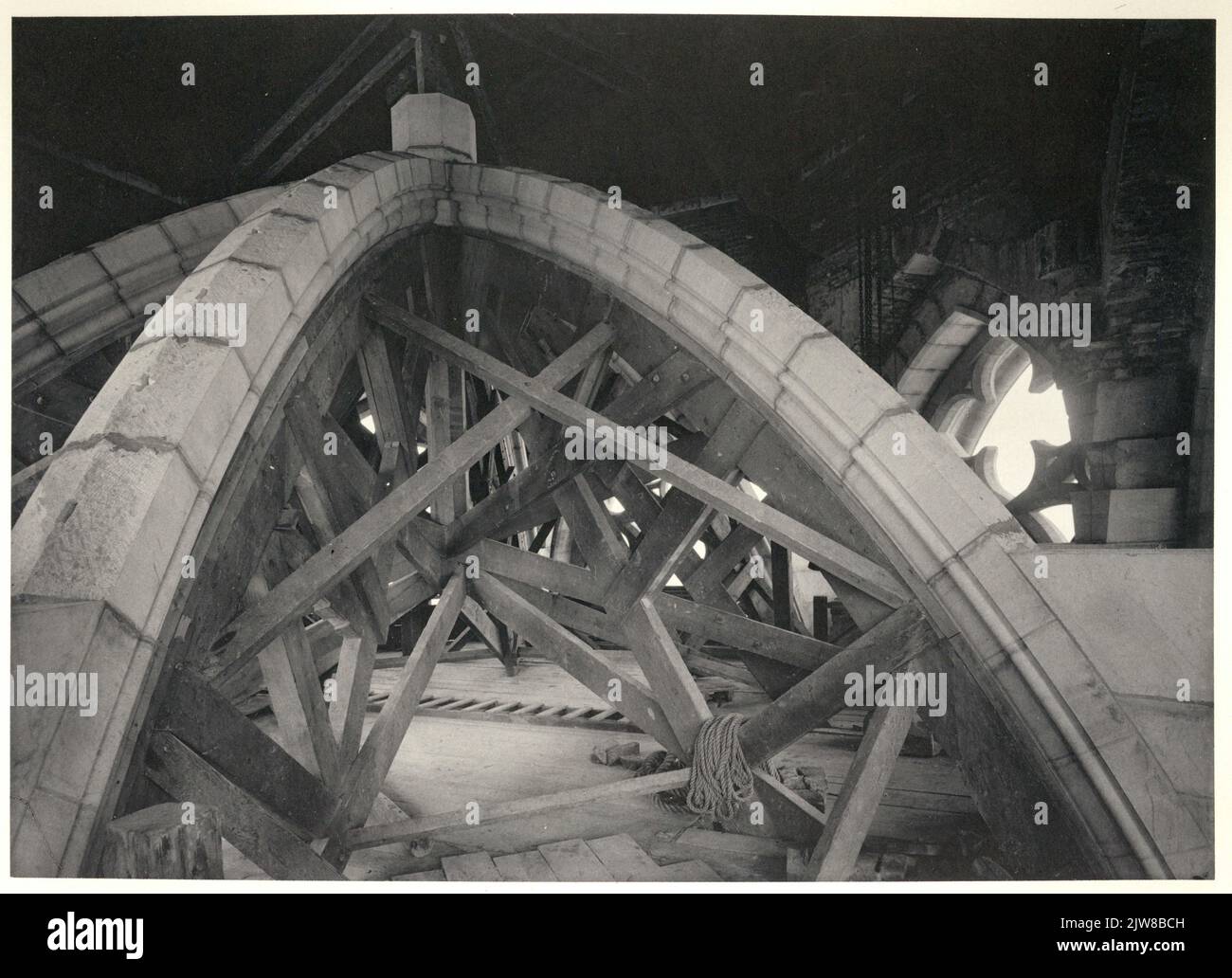 Image of a console in a window frame of the former Station Building ...