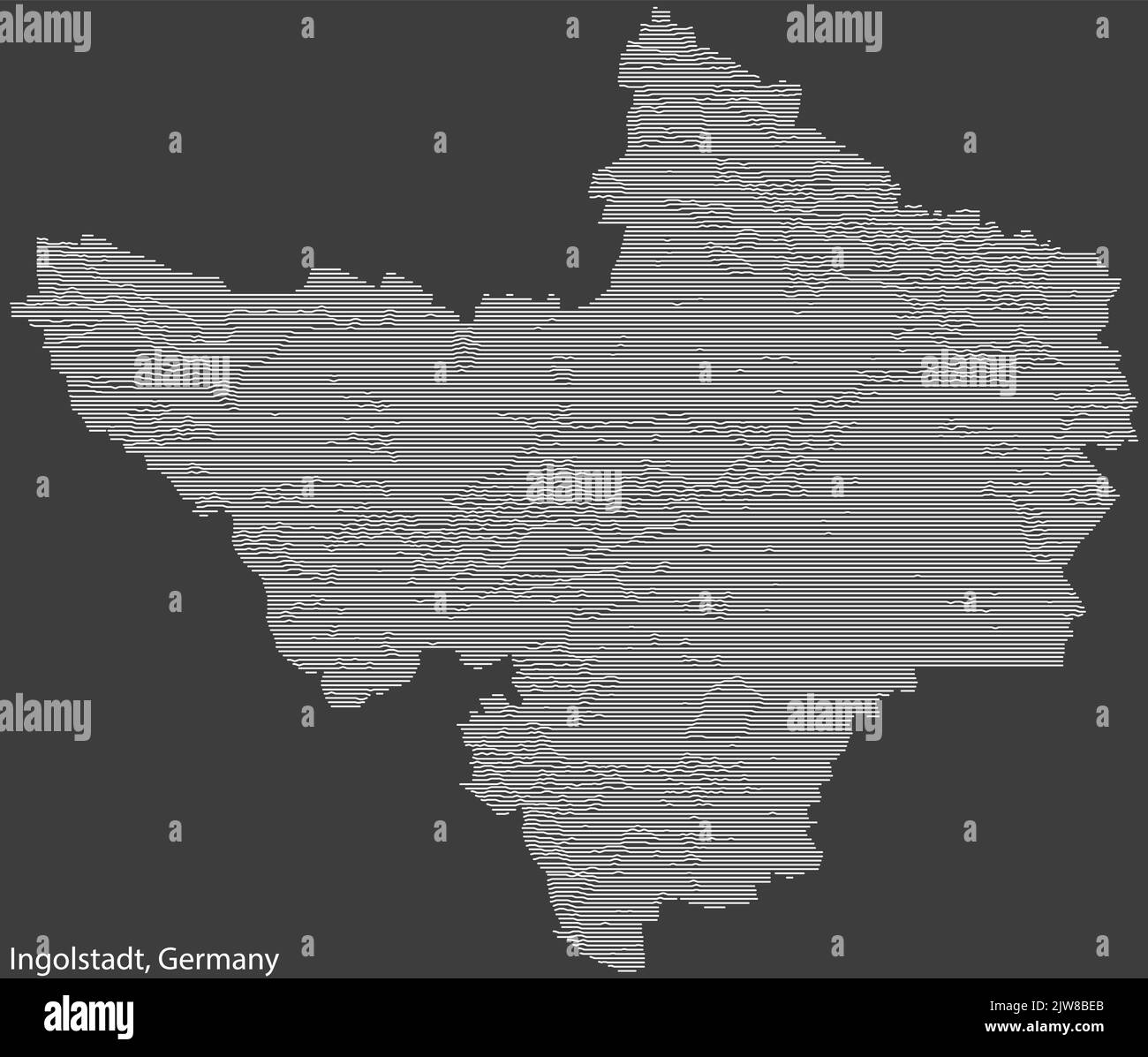 Ingolstadt map hi-res stock photography and images - Alamy