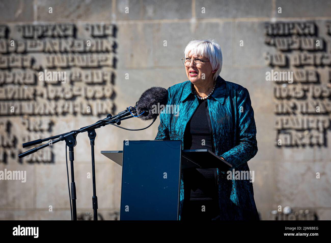 Lohheide, Germany. 04th Sep, 2022. Claudia Roth (Bündnis 90/Die Grünen ...