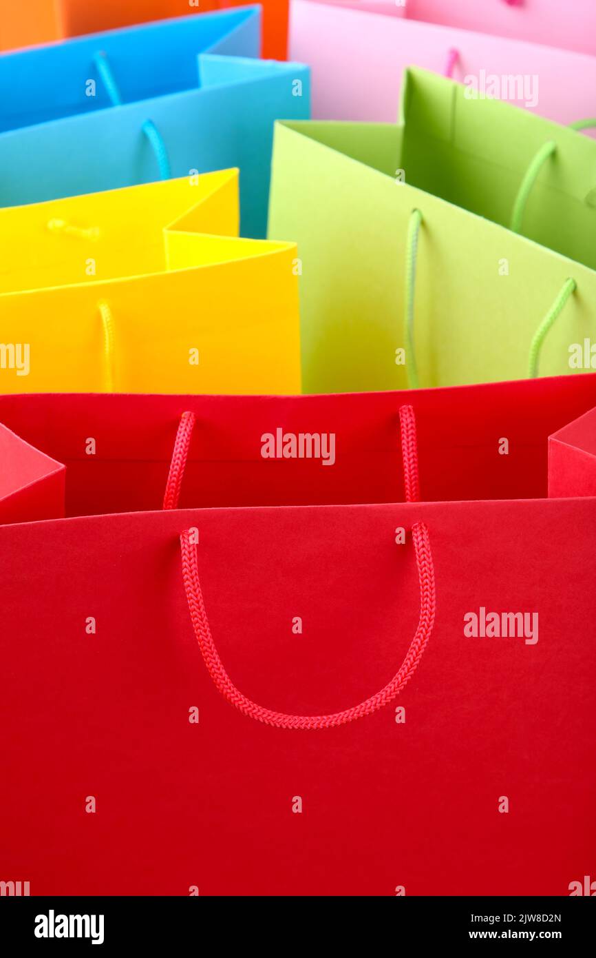 Shopping spree many bags hi-res stock photography and images - Alamy