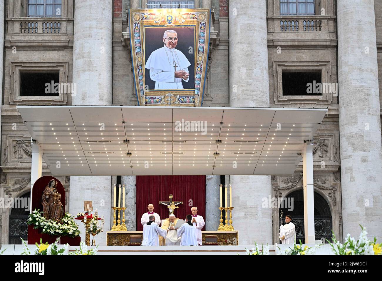 Italy, Rome, Vatican, 2022/09/04 Pope Francis presides over a ...